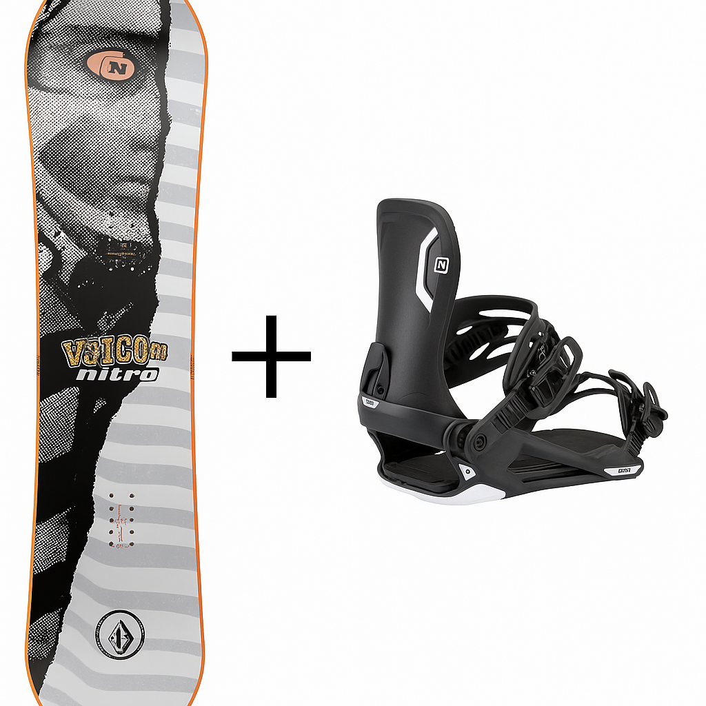 Nitro x Volcom - Ripper Youth + Talent Black – Colorblind Store